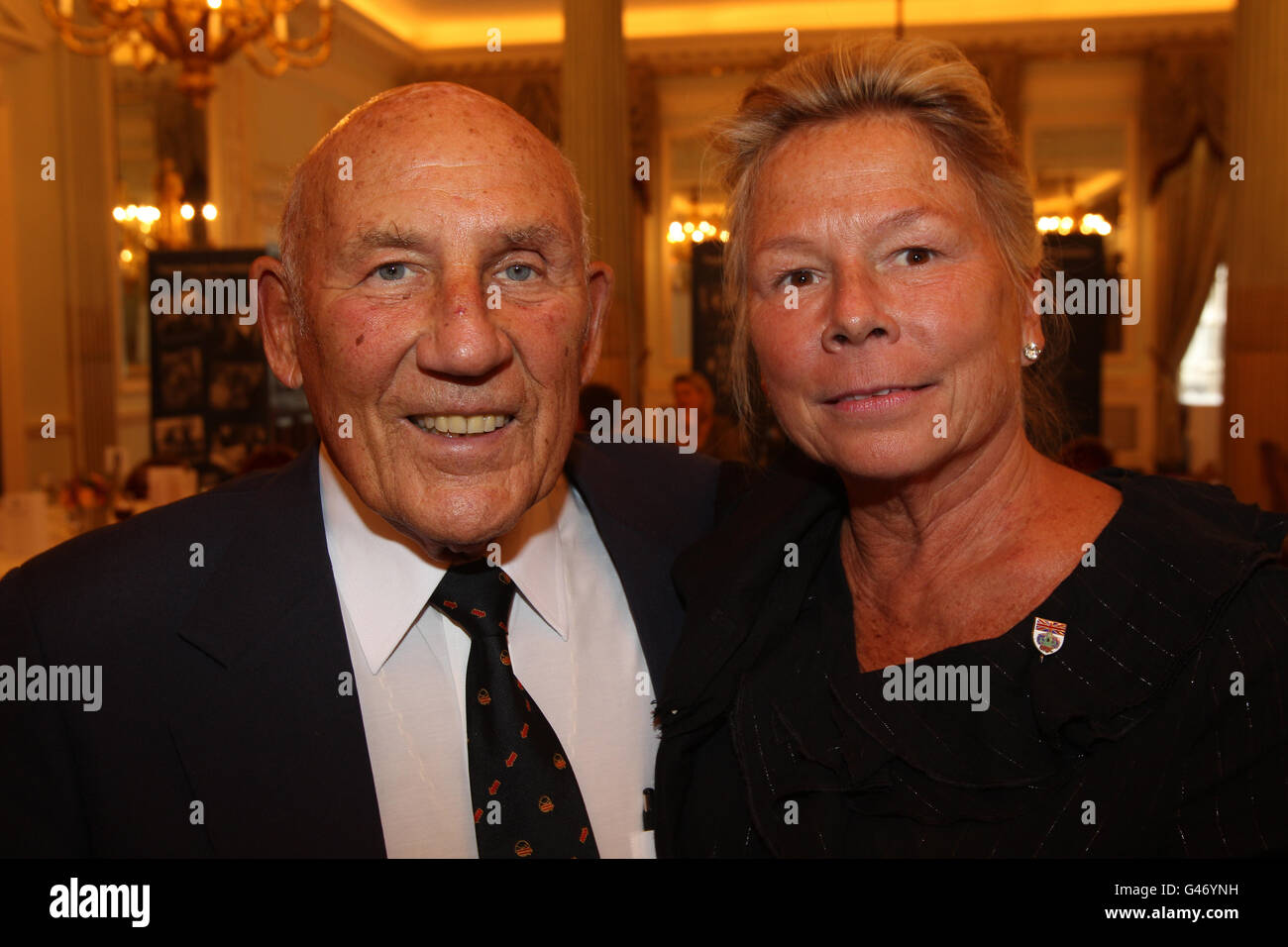 Sir Sterling Moss with his wife Lady Moss at The Segrave Trophy 2011 ...