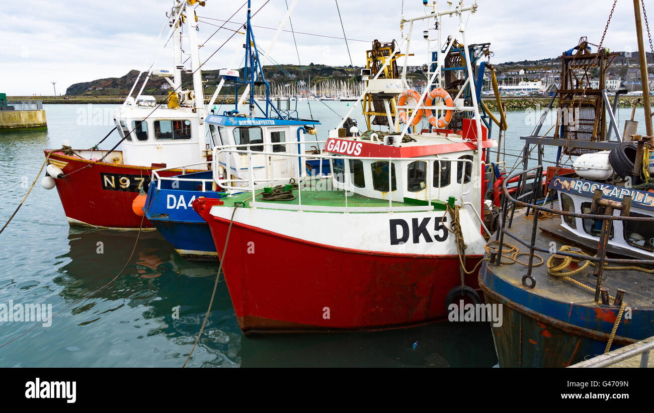 Howth harbour fishing boats hi-res stock photography and images - Alamy