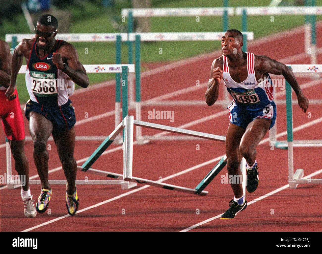 Colin jackson olympics hi-res stock photography and images - Alamy