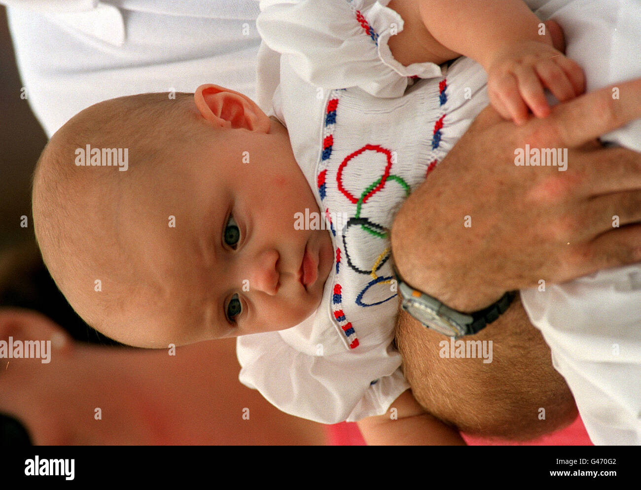OLYMPICS Olympic baby Stock Photo - Alamy