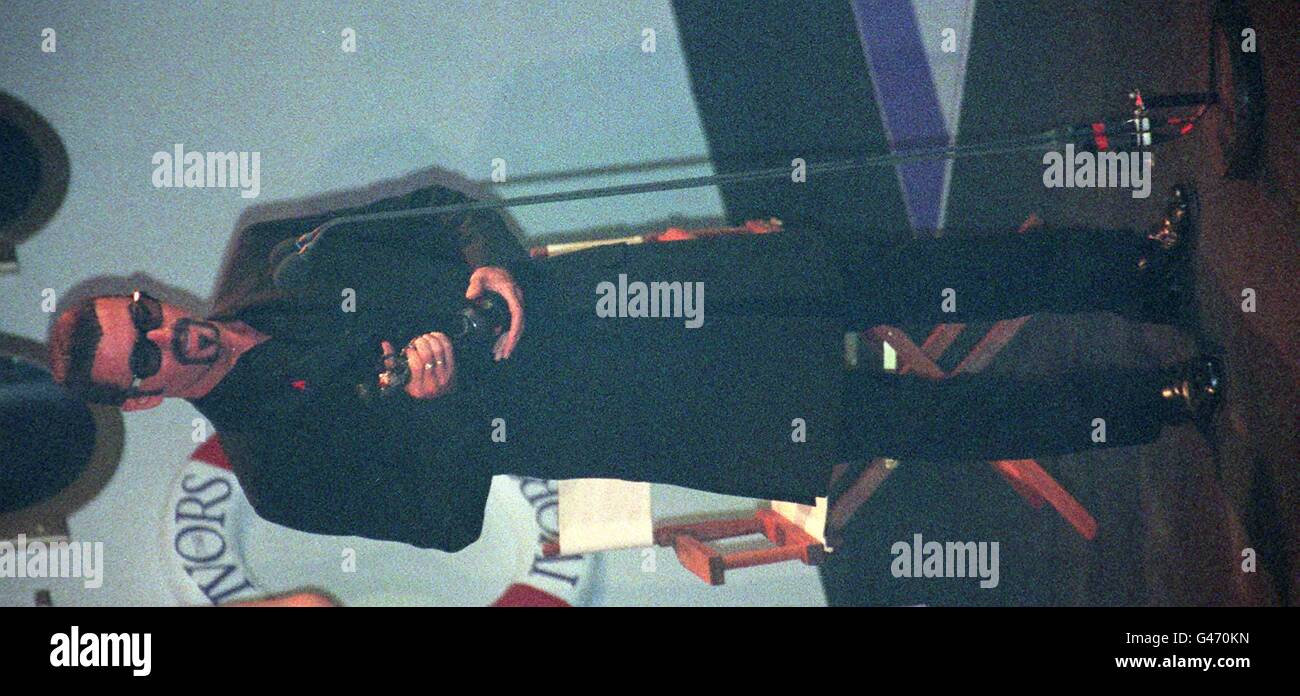 Singer george michael during the ivor novello awards in london hi-res ...