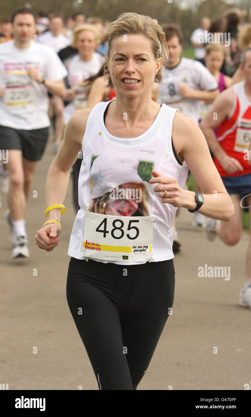 Kate McCann, the mother of Madeline McCann, takes part in the 'Miles ...
