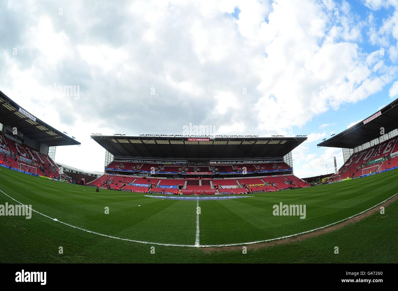 Britannia stadium home of stoke city hi-res stock photography and ...