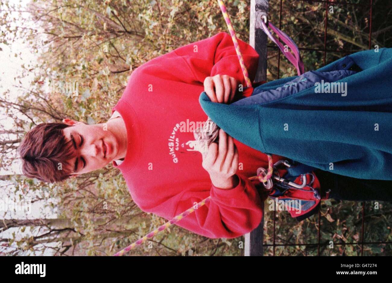 Collect picture of Stuart Perkins, 20, who died early this morning ...