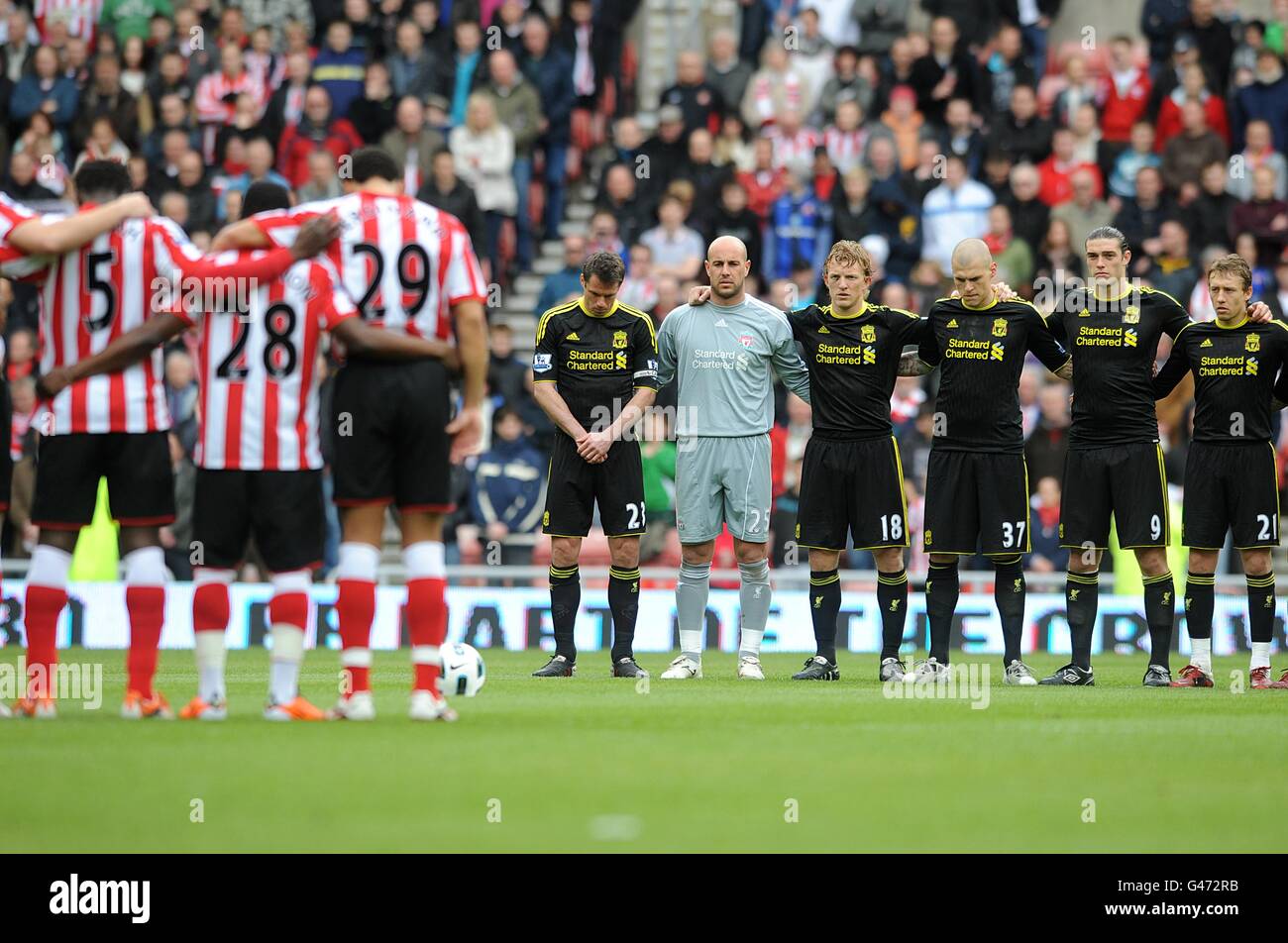 Both teams observe minutes silence in honour victims japanese ...