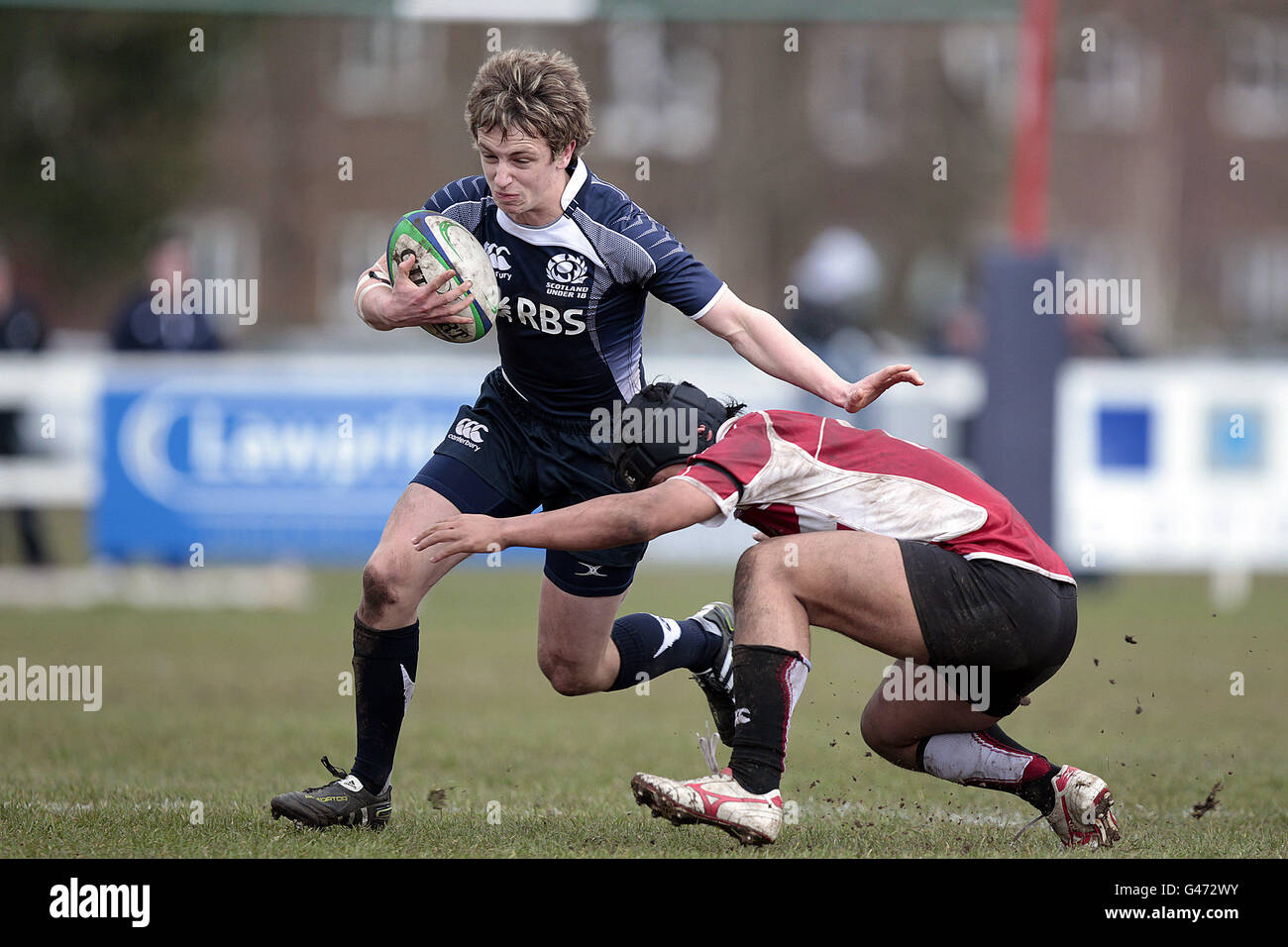 Rugby Union - Scotland U18 v Japan Schools - Braidholm. Scotland under ...