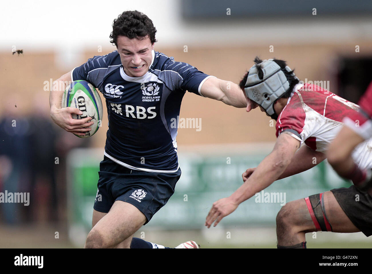 Rugby Union - Scotland U18 v Japan Schools - Braidholm. Scotland under ...