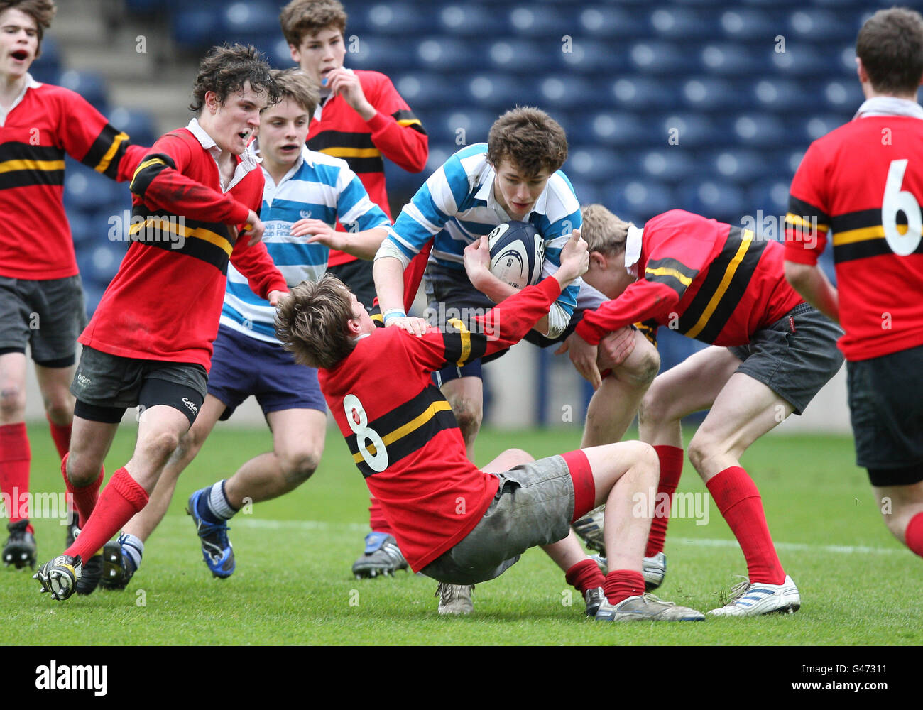 Rugby Union - Brewin Dolphin U16 Scottish Schools Cup Final ...