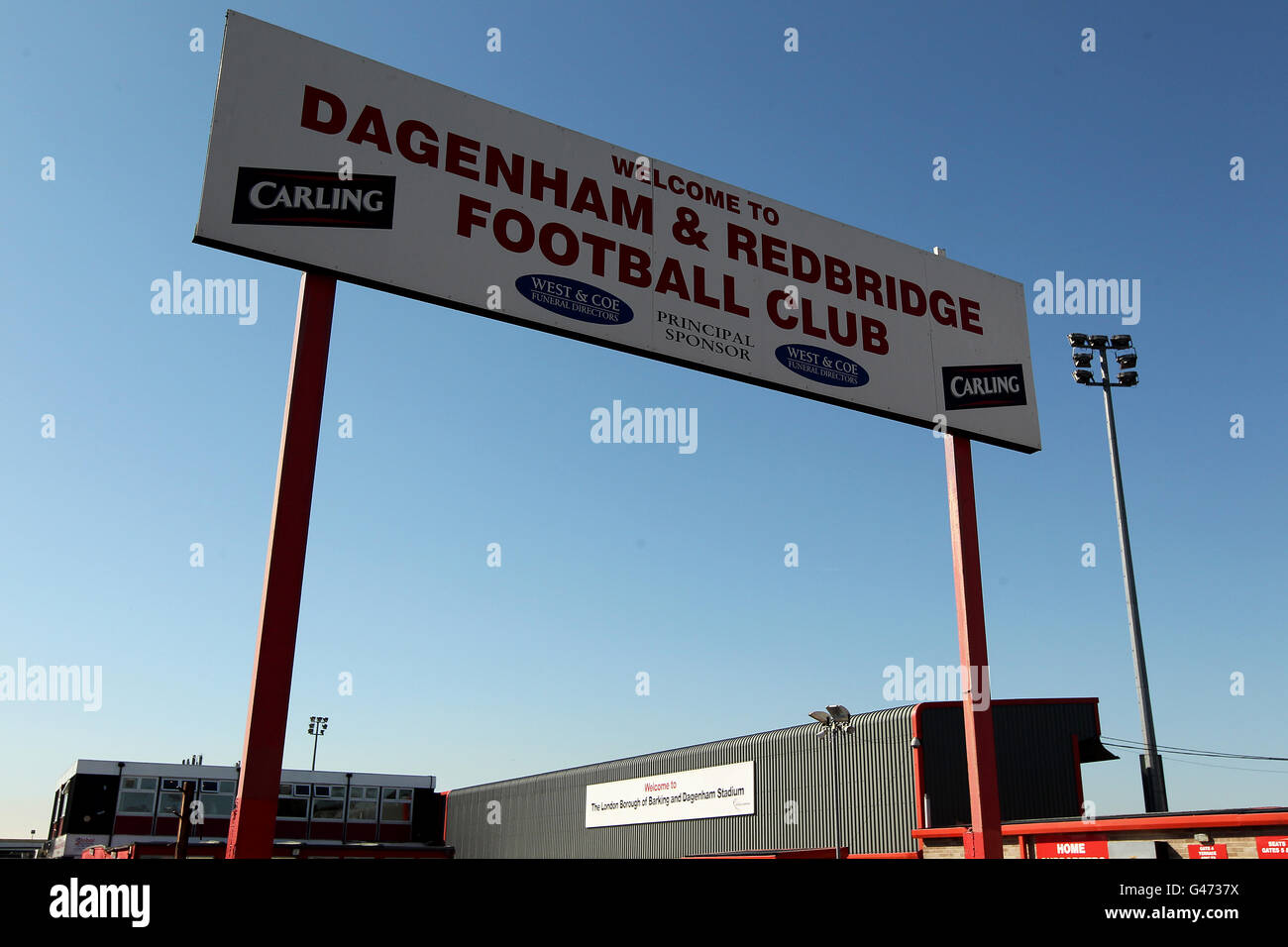 Home of dagenham and redbridge football club hi-res stock photography ...