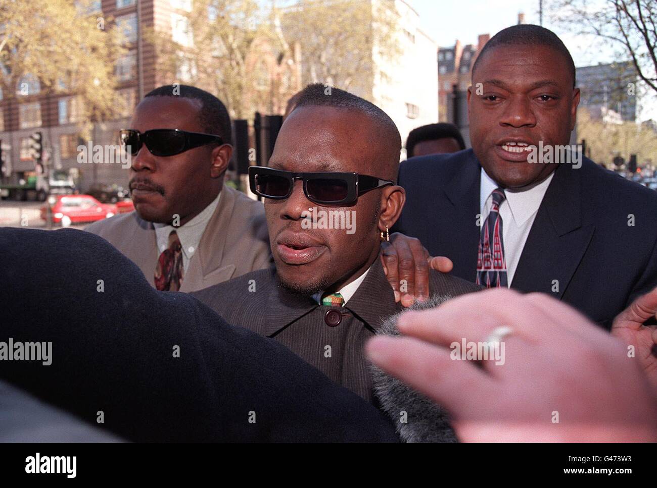 COURTS Mark Morrison1 Stock Photo - Alamy