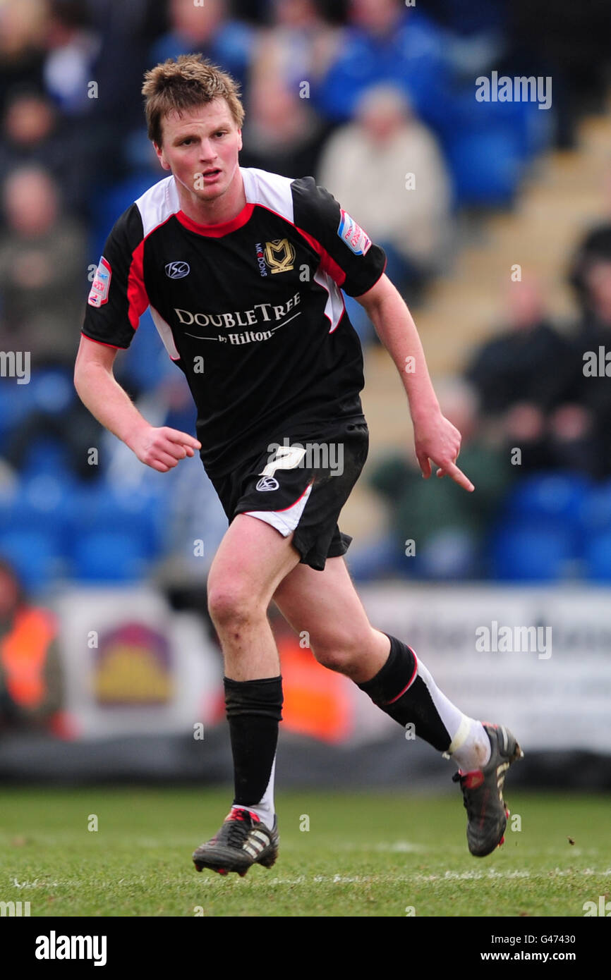 Soccer - npower Football League One - Colchester United v Milton Keynes ...