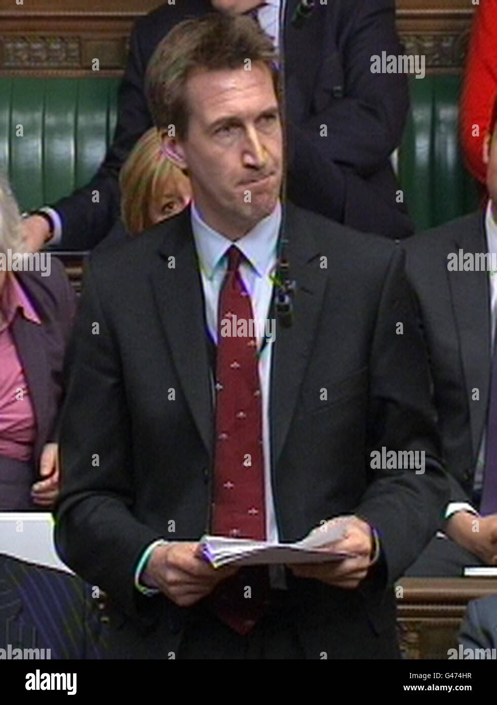 Budget lead half length mid speaking mangsk hi-res stock photography ...