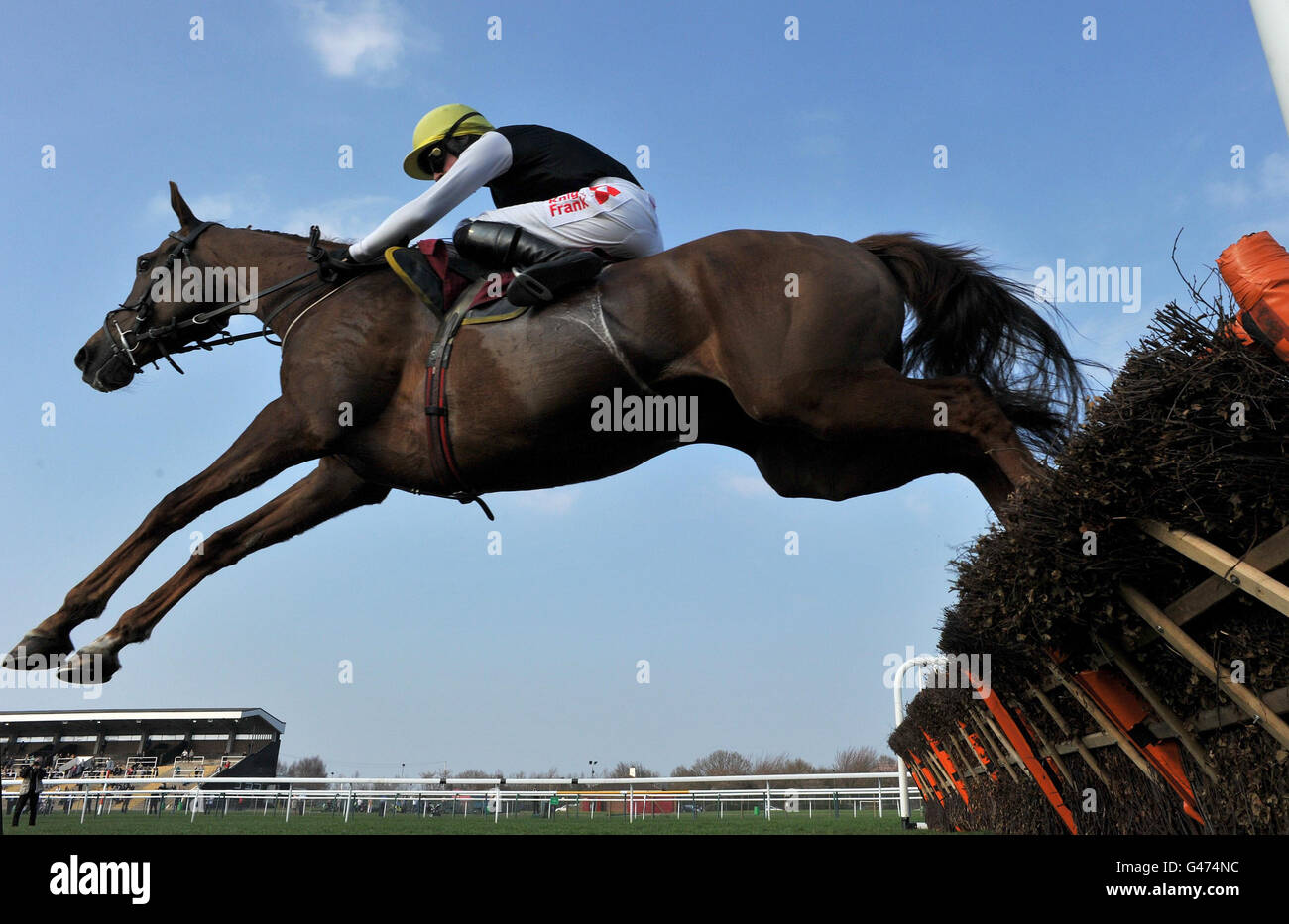 Horse Racing - Haydock Park Racecourse Stock Photo - Alamy