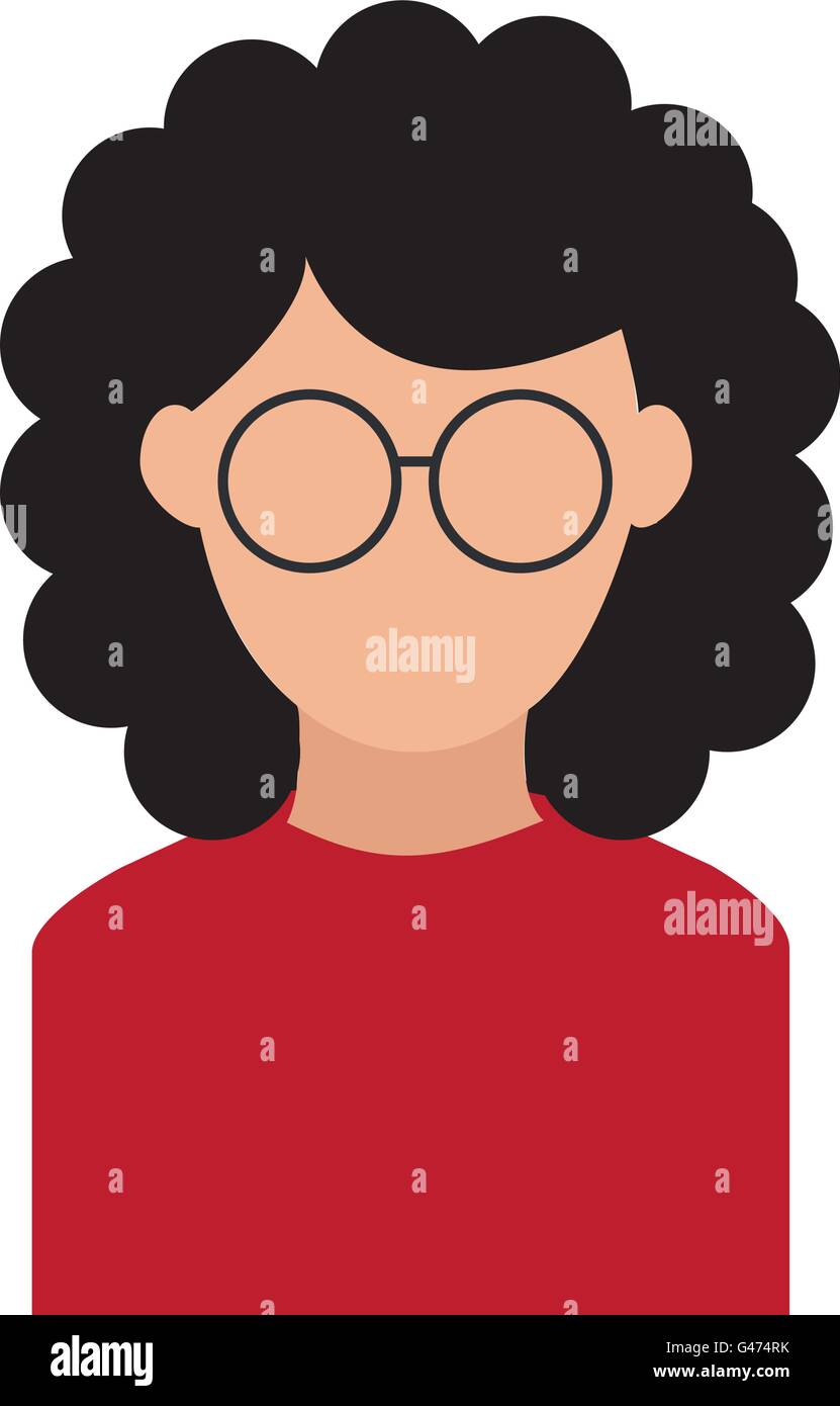 Businesspeople design. person icon. Flat and isolated illustrati Stock ...