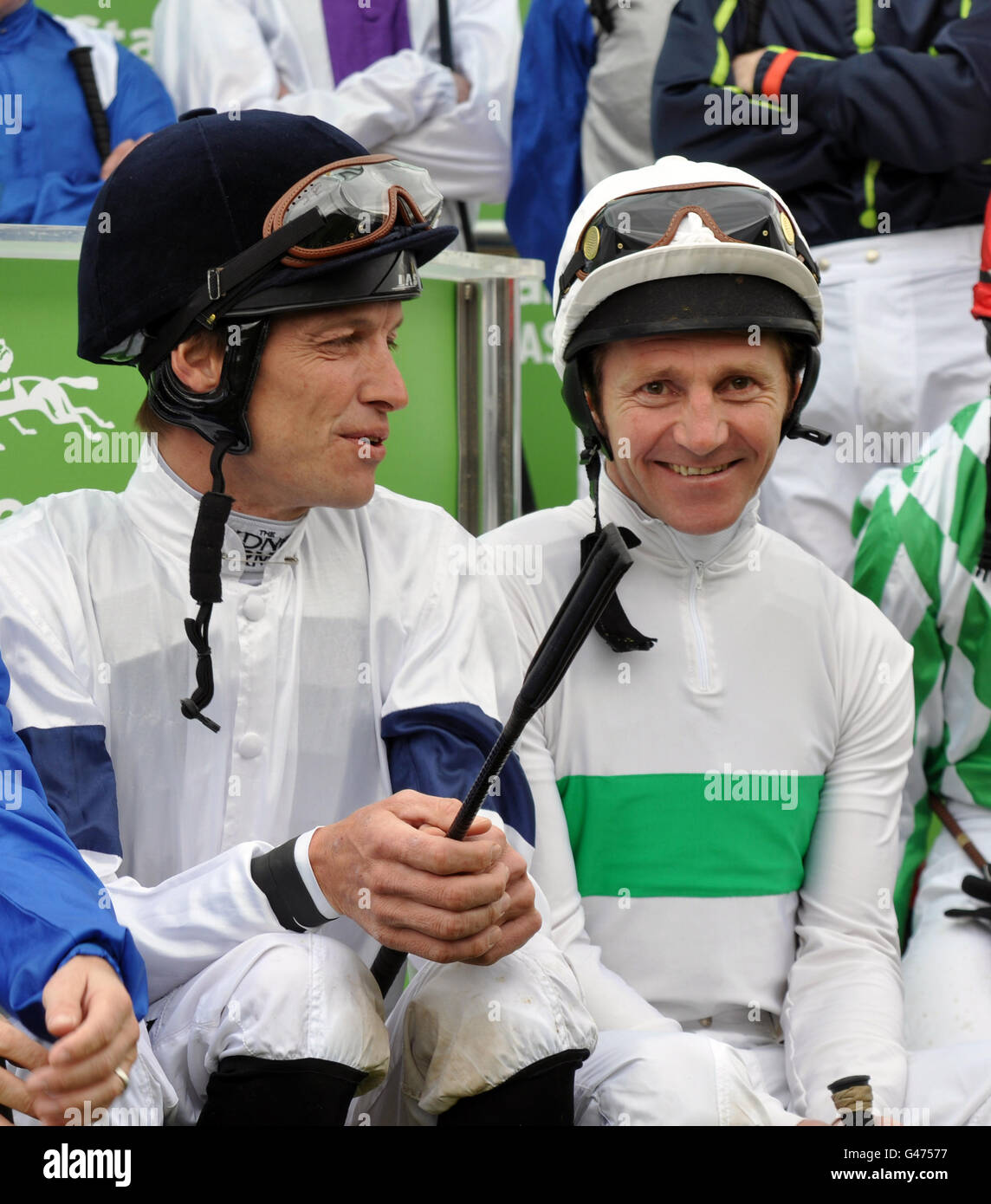 Horse racing newmarket racecourse hi-res stock photography and images ...