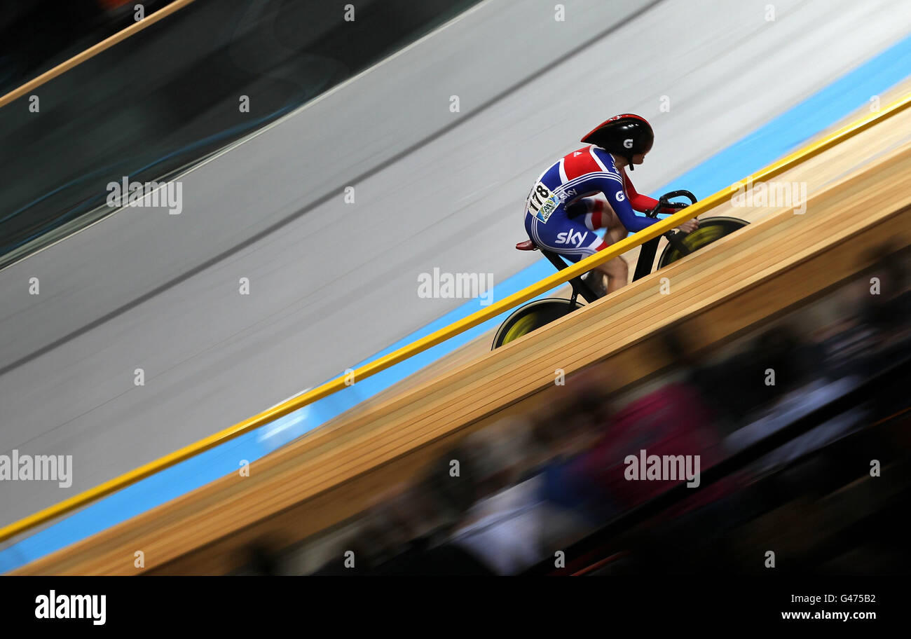 Great Britain's Victoria Pendleton during qualifying for the Women's ...