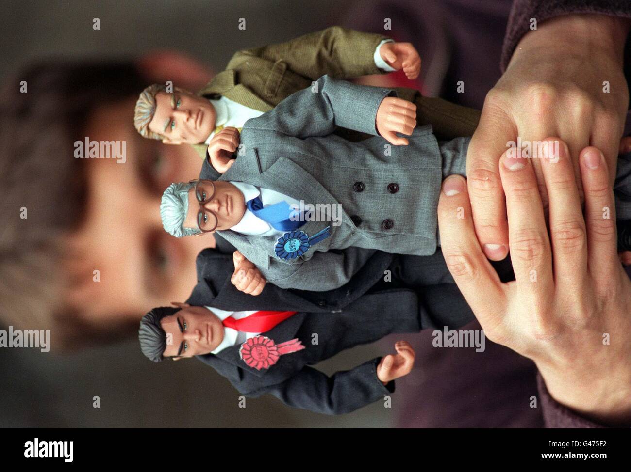One of the two exclusive sets of Action Man dolls restyled to resemble ...