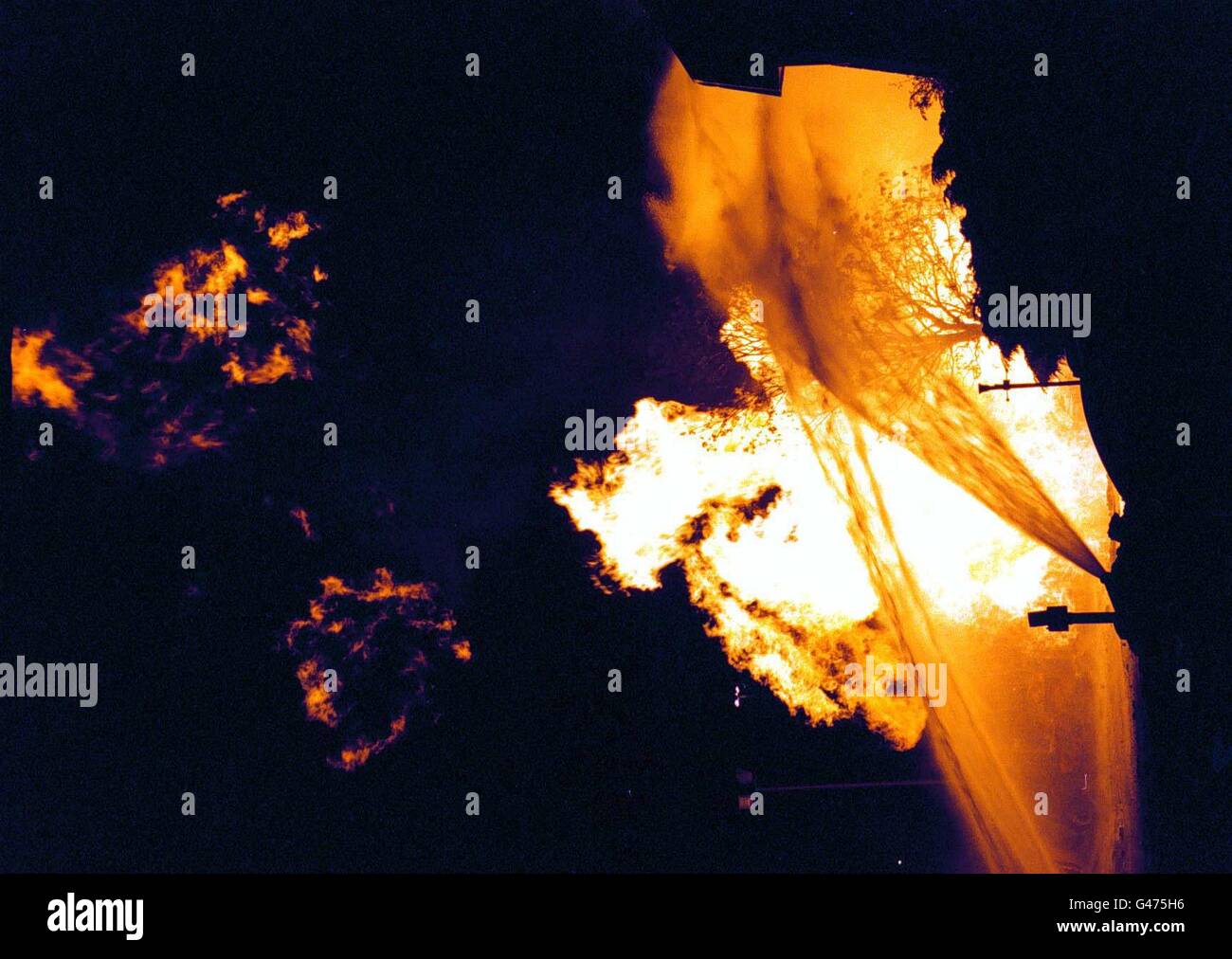 Gas Blast/Runcorn 2 Stock Photo - Alamy
