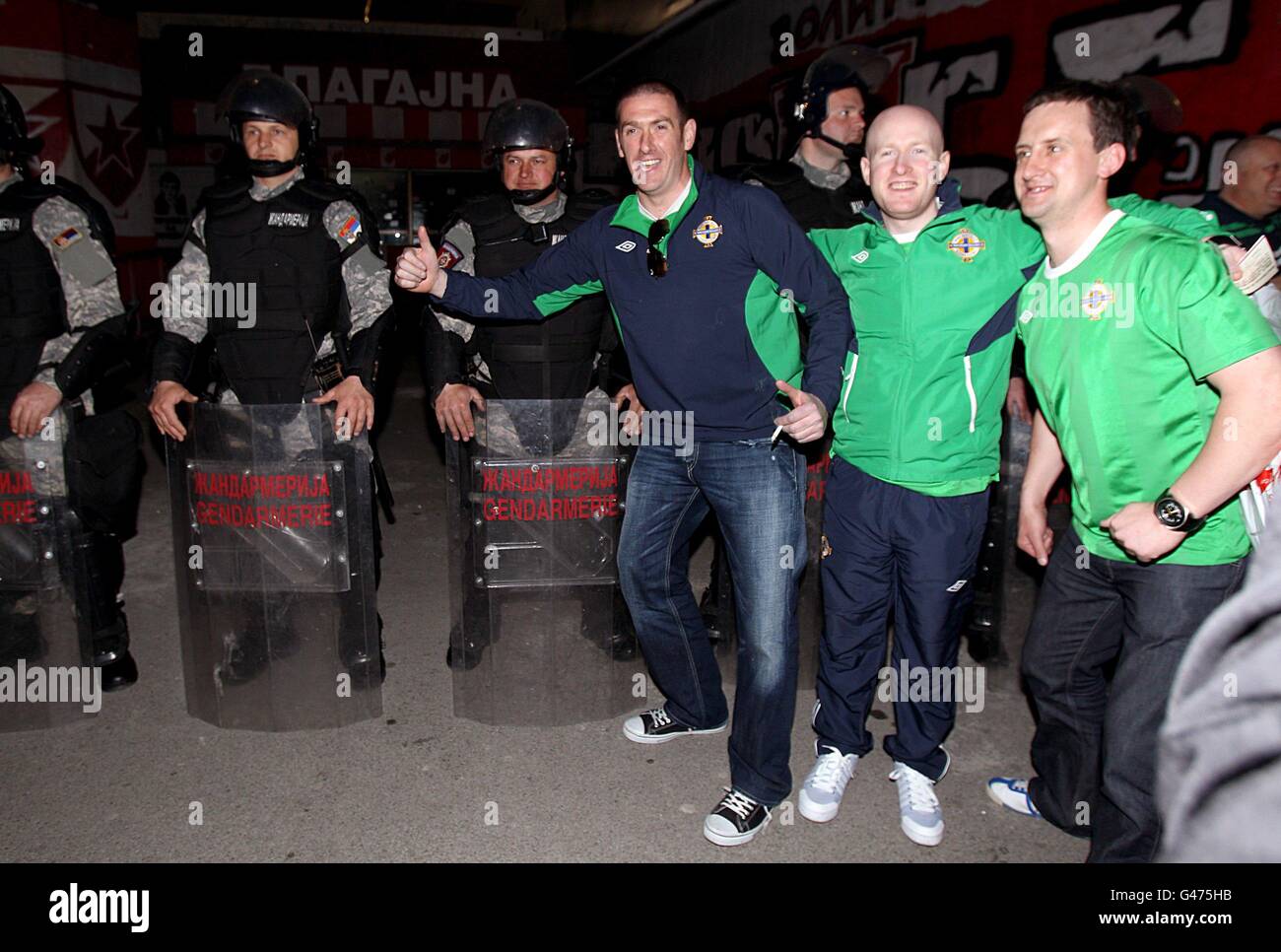 Soccer - UEFA Euro 2012 - Group C - Serbia v Northern Ireland - Red ...