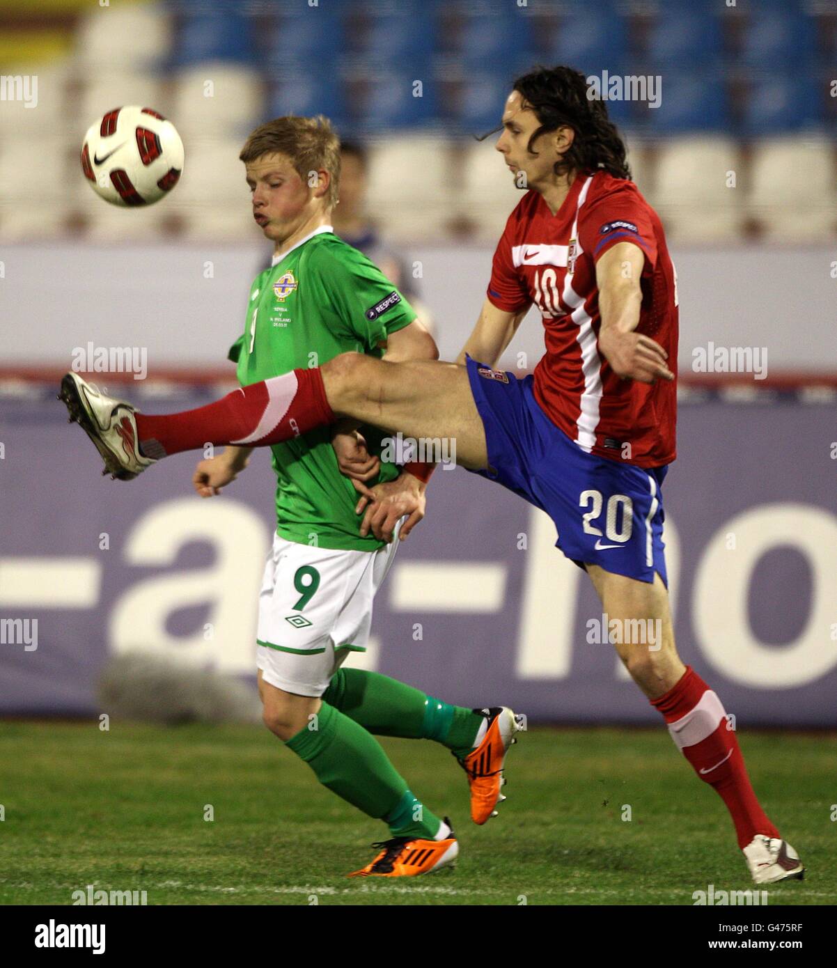 Soccer - UEFA Euro 2012 - Group C - Serbia v Northern Ireland - Red ...