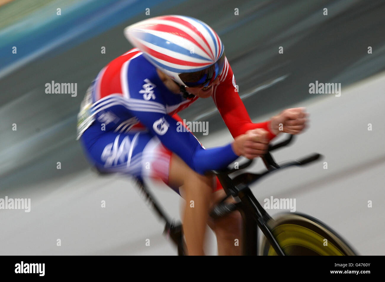 Great Britain's Samuel Harrison competes in the Men's Omnium during day ...