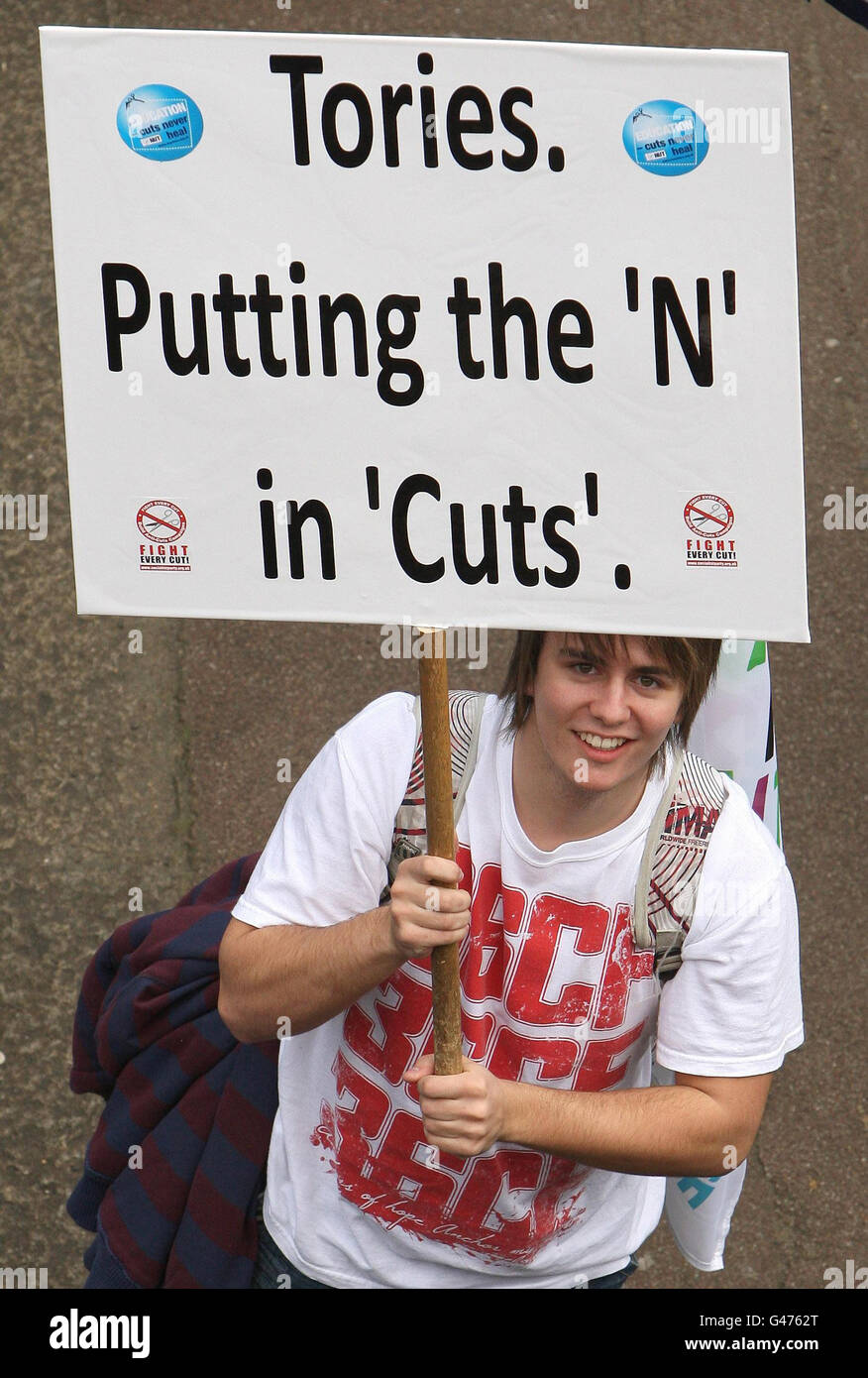 TUC March For The Alternative Stock Photo - Alamy