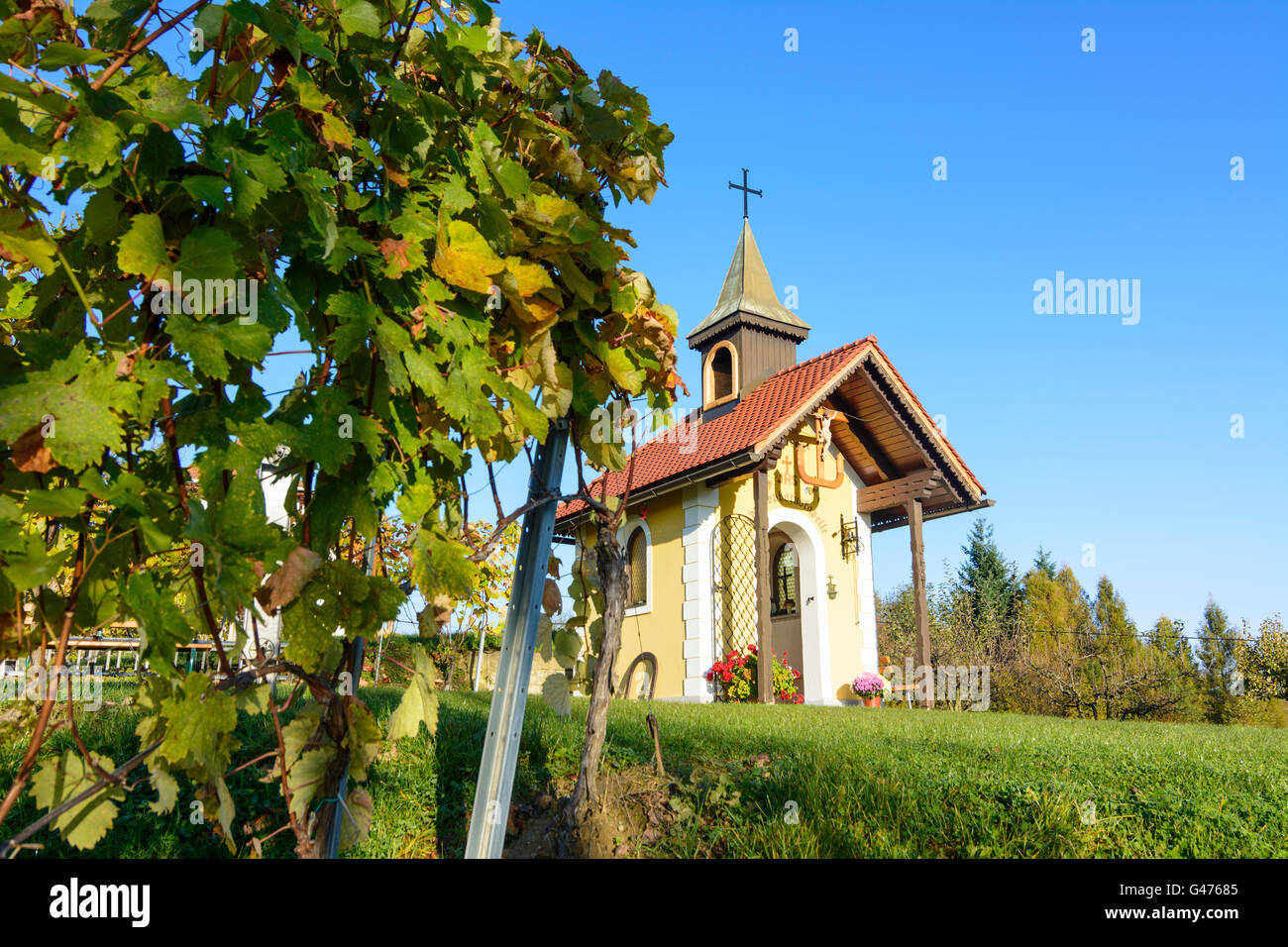 Christopher Chapel and Vineyard - South Styrian Wine Road, Austria ...