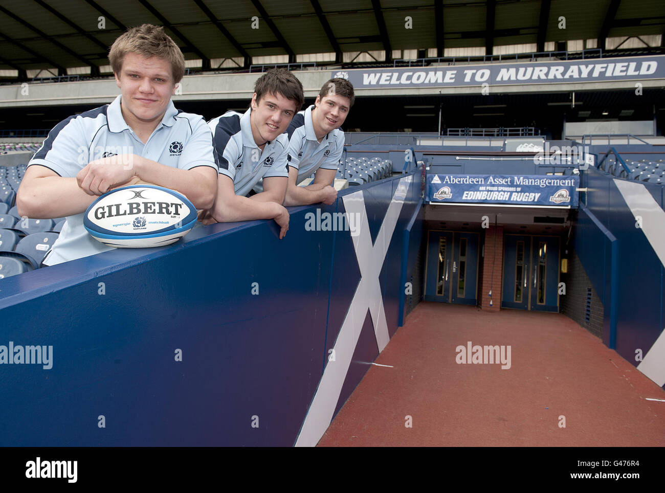 Recipients of the John McPhail scholarship (left to right) George ...