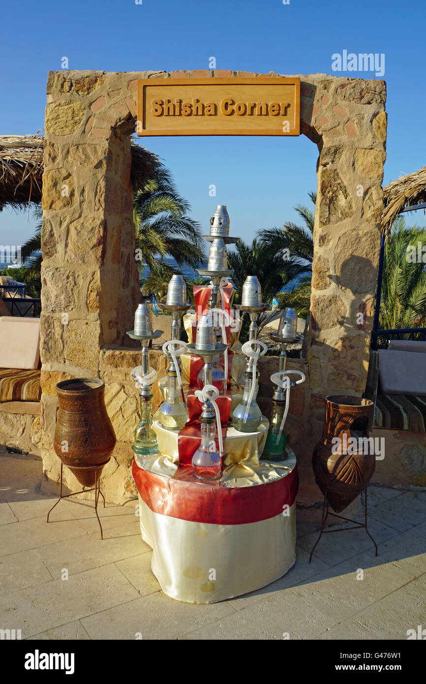 water pipe for tasteful smoking in arabian way Stock Photo - Alamy