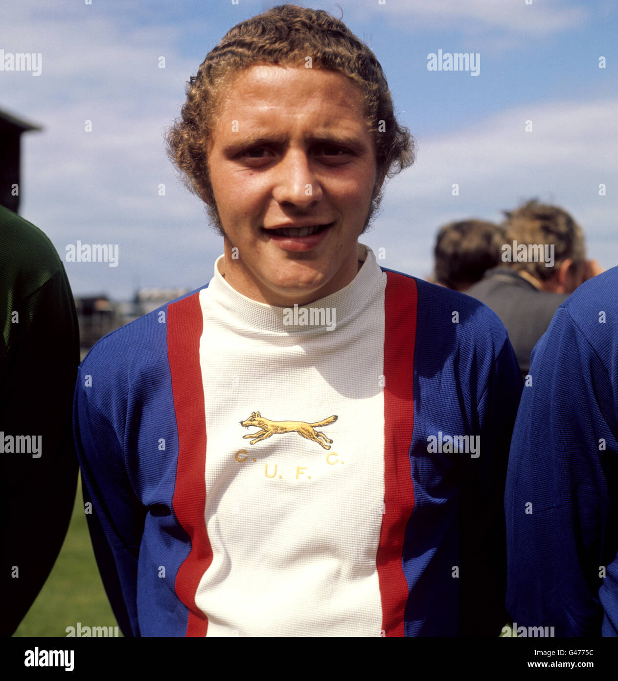 Soccer carlisle united photocall brunton park stadium hi-res stock ...
