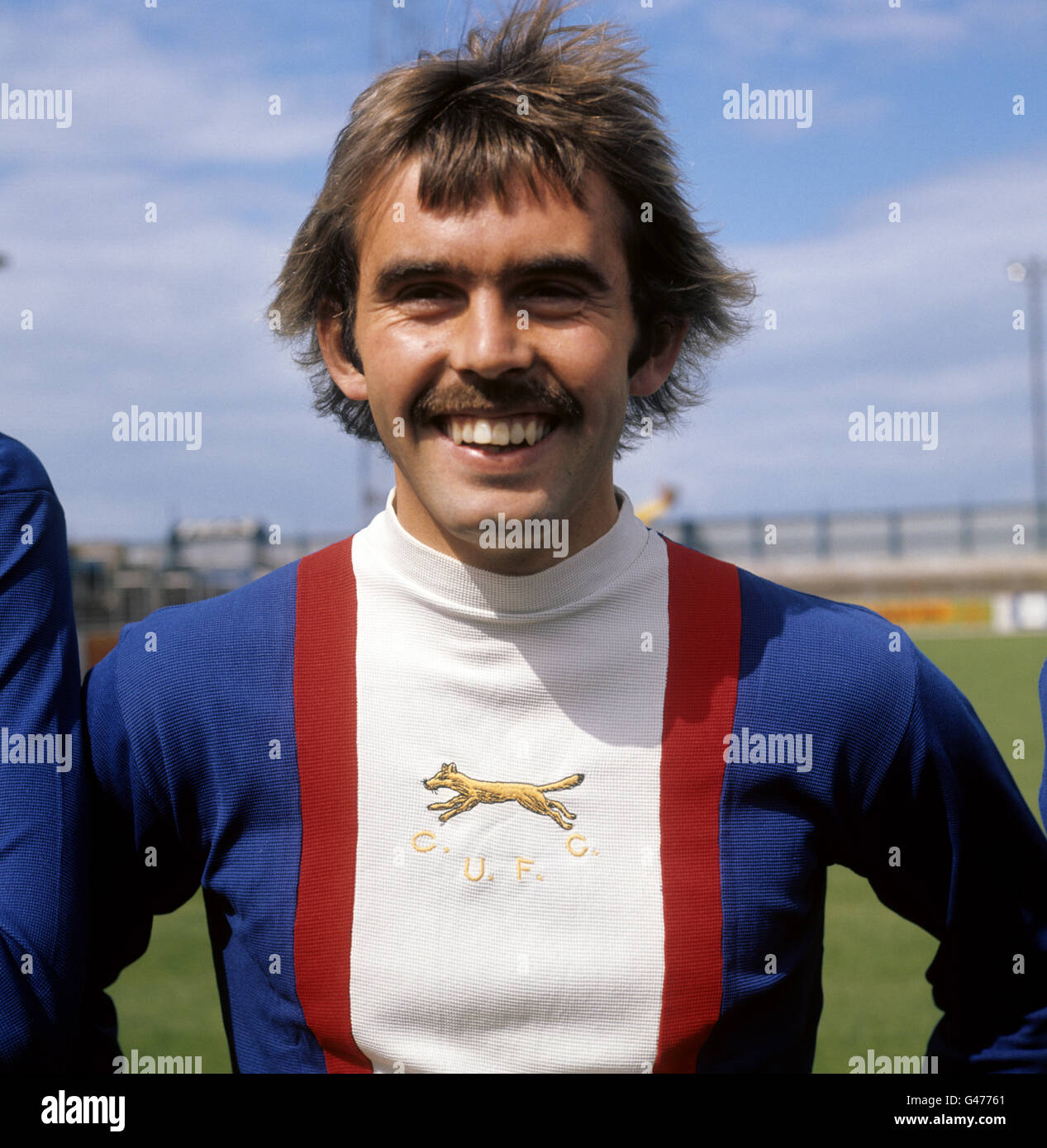 Soccer carlisle united photocall brunton park stadium hi-res stock ...