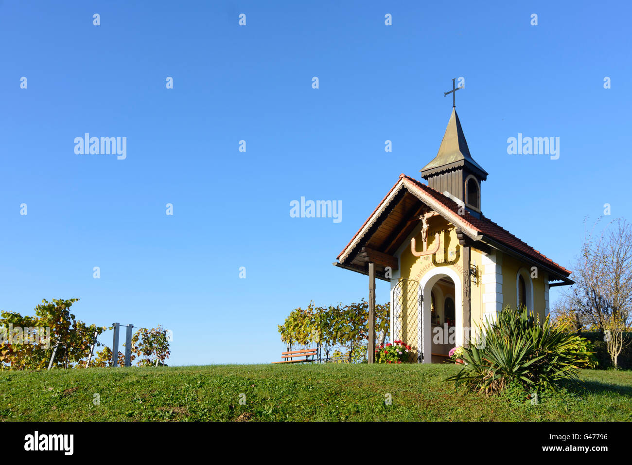 Christopher Chapel and Vineyard - South Styrian Wine Road, Austria ...