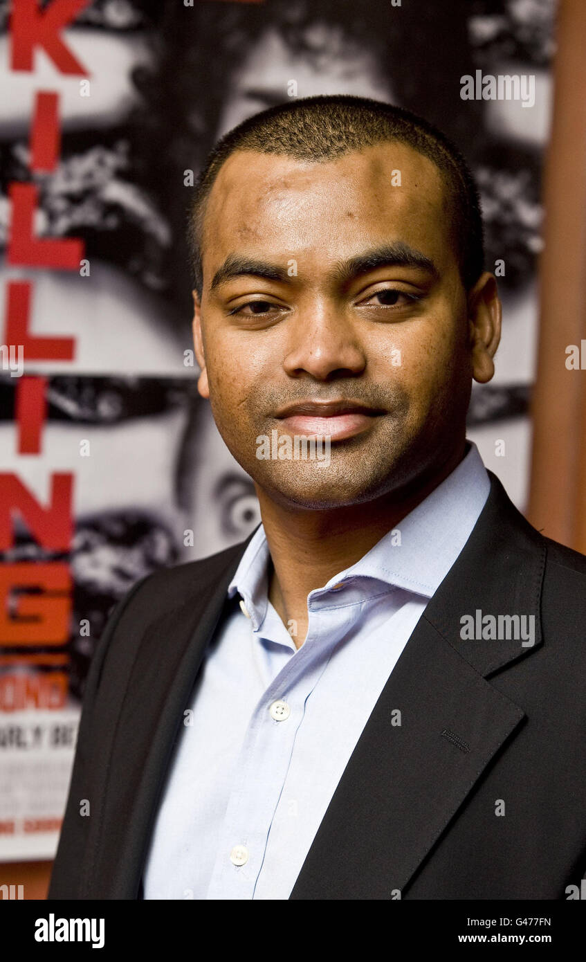 Johnson Beharry VC arrives for the premiere of Killing Bono, at the ...