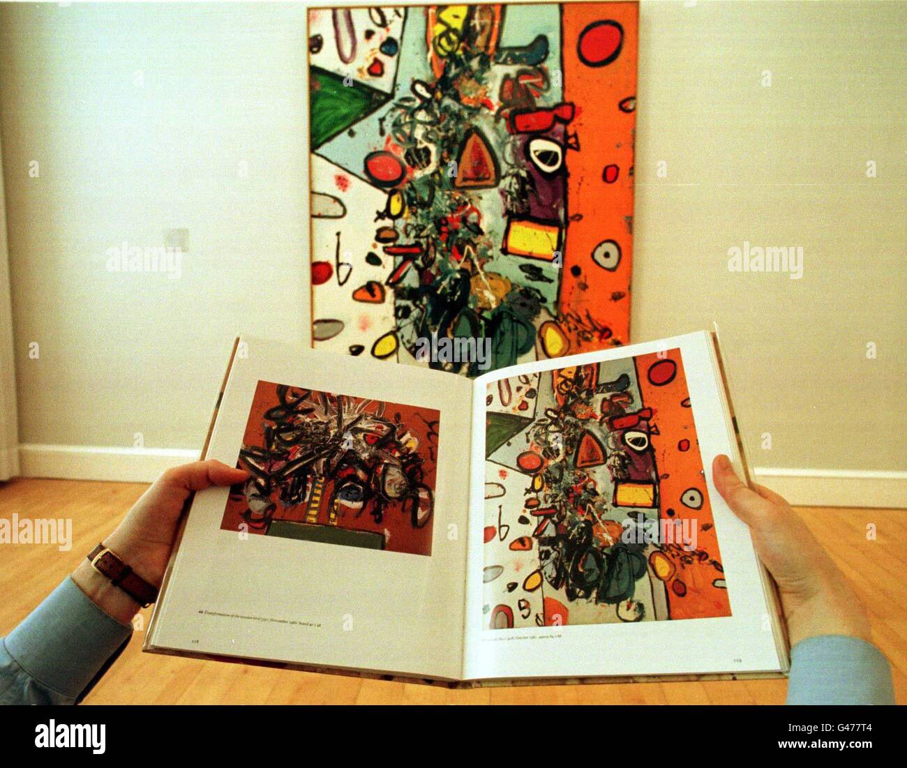 Double Take: Alan Davie's 1961 oil painting 'Lush Life' can now be seen ...