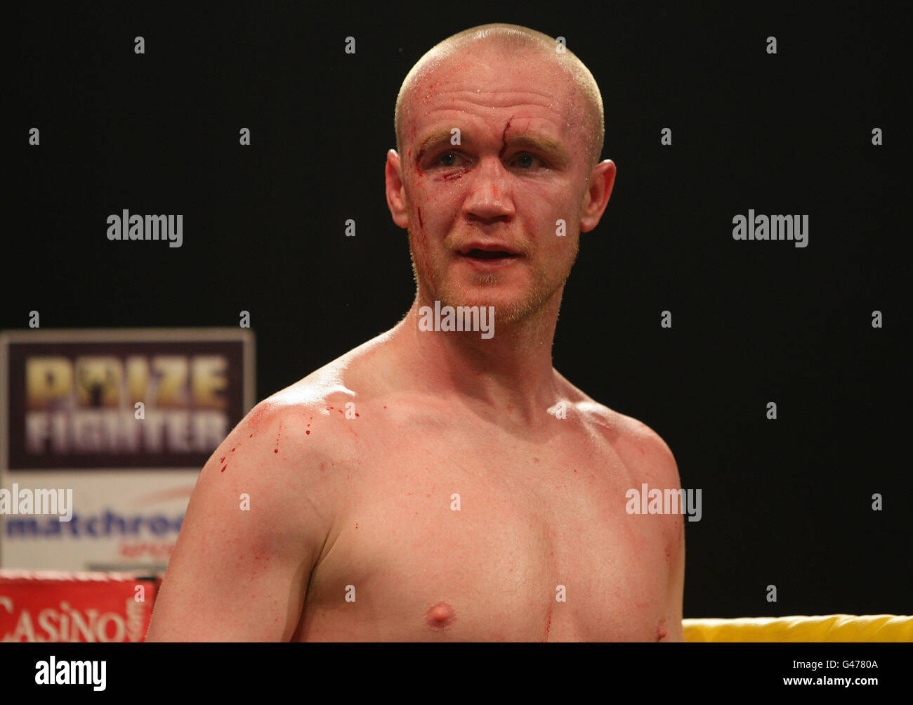 Boxing - Prizefighter - Super-Middleweights - Liverpool Olympia Stock ...