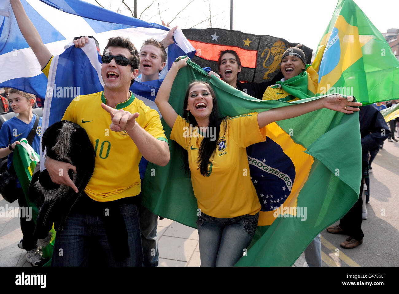 Soccer - International Friendly - Scotland v Brazil - Emirates Stadium ...