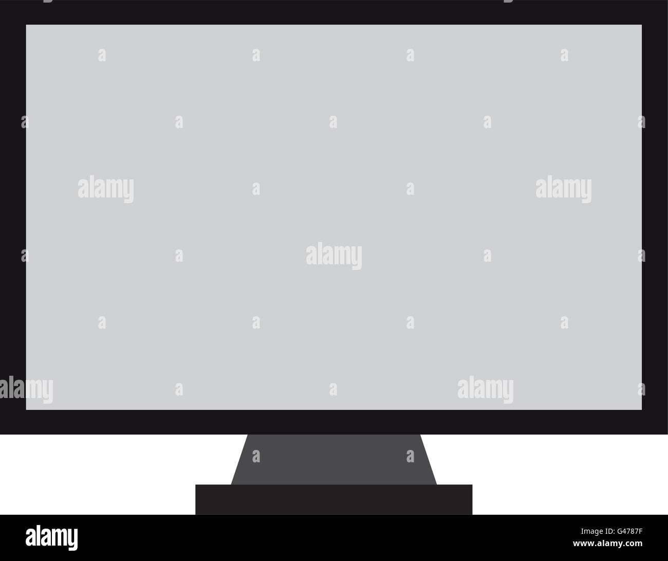 computer monitor , Vector illustration Stock Vector Image & Art - Alamy