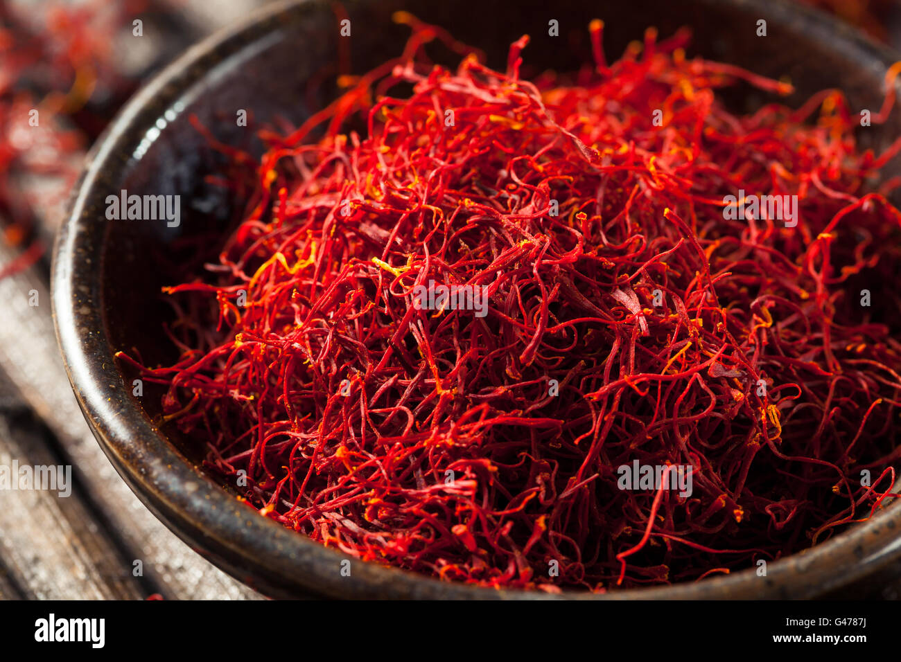 Saffron spice hi-res stock photography and images - Alamy