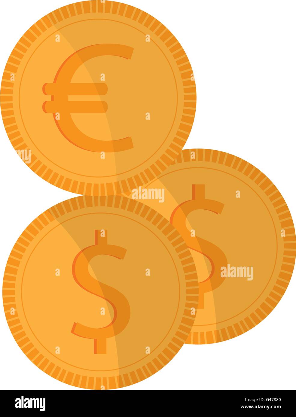 coin , Vector illustration Stock Vector Image & Art - Alamy