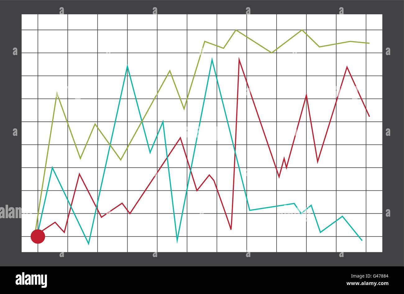 statistics chart , Vector illustration Stock Vector Image & Art - Alamy
