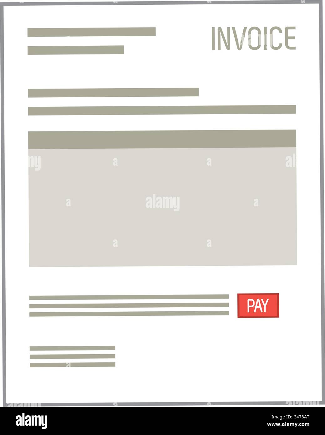 paper document , Vector illustration Stock Vector Image & Art - Alamy