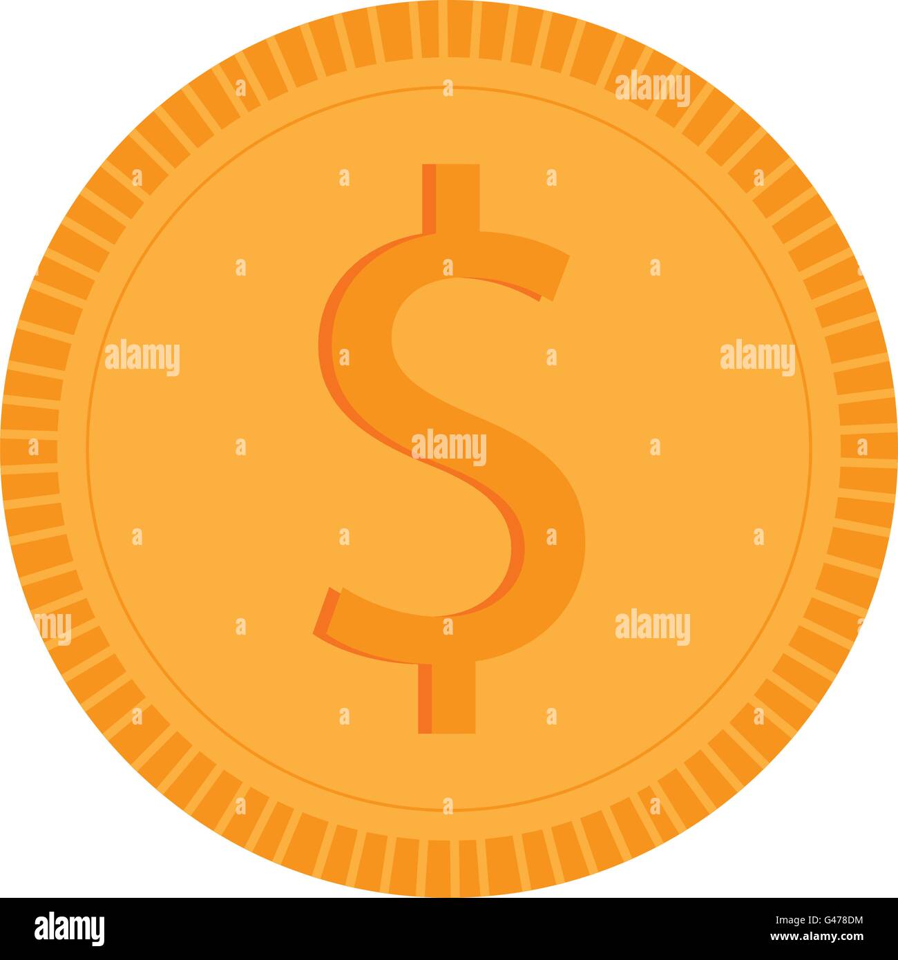 coin , Vector illustration Stock Vector Image & Art - Alamy