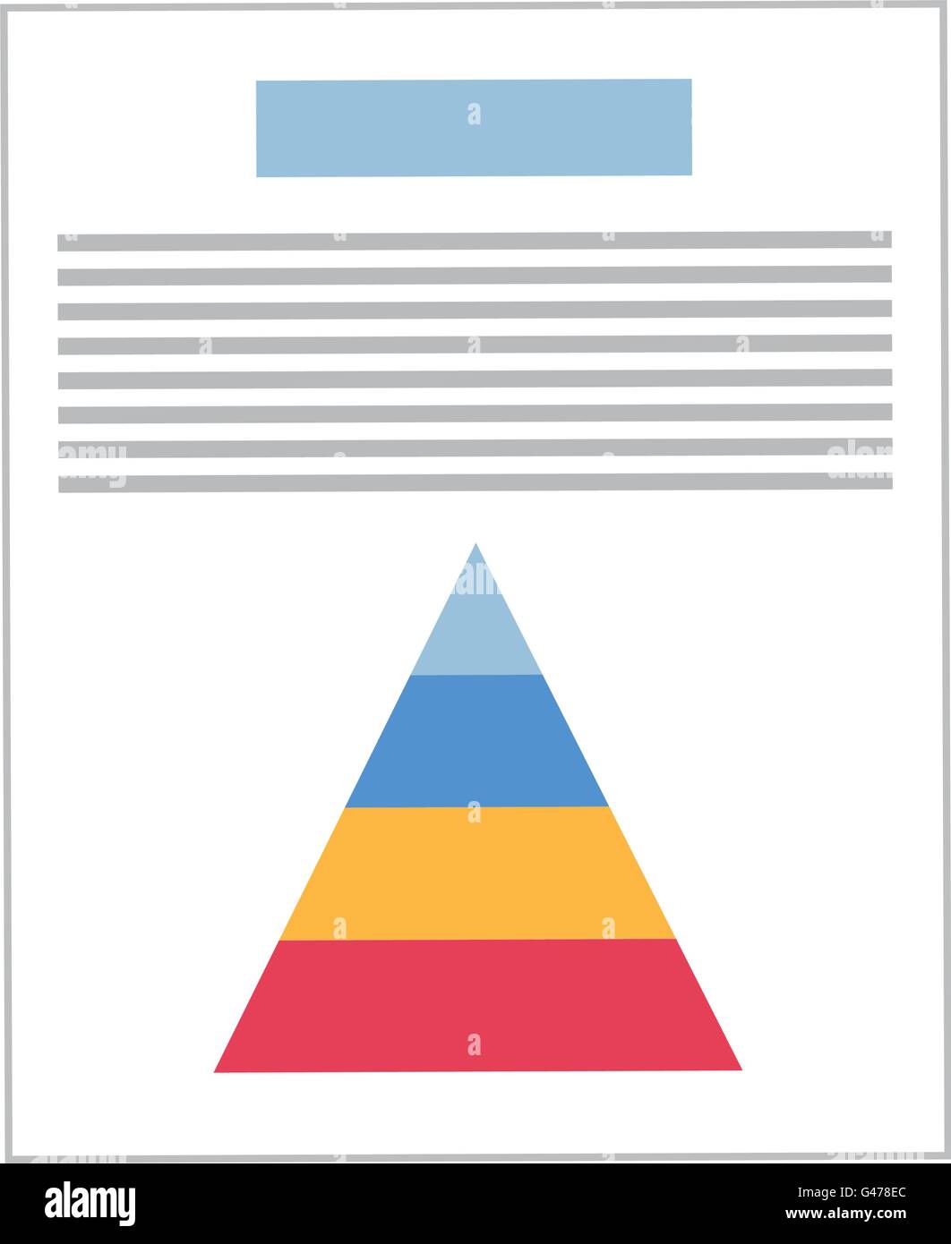 paper with graph , Vector illustration Stock Vector Image & Art - Alamy