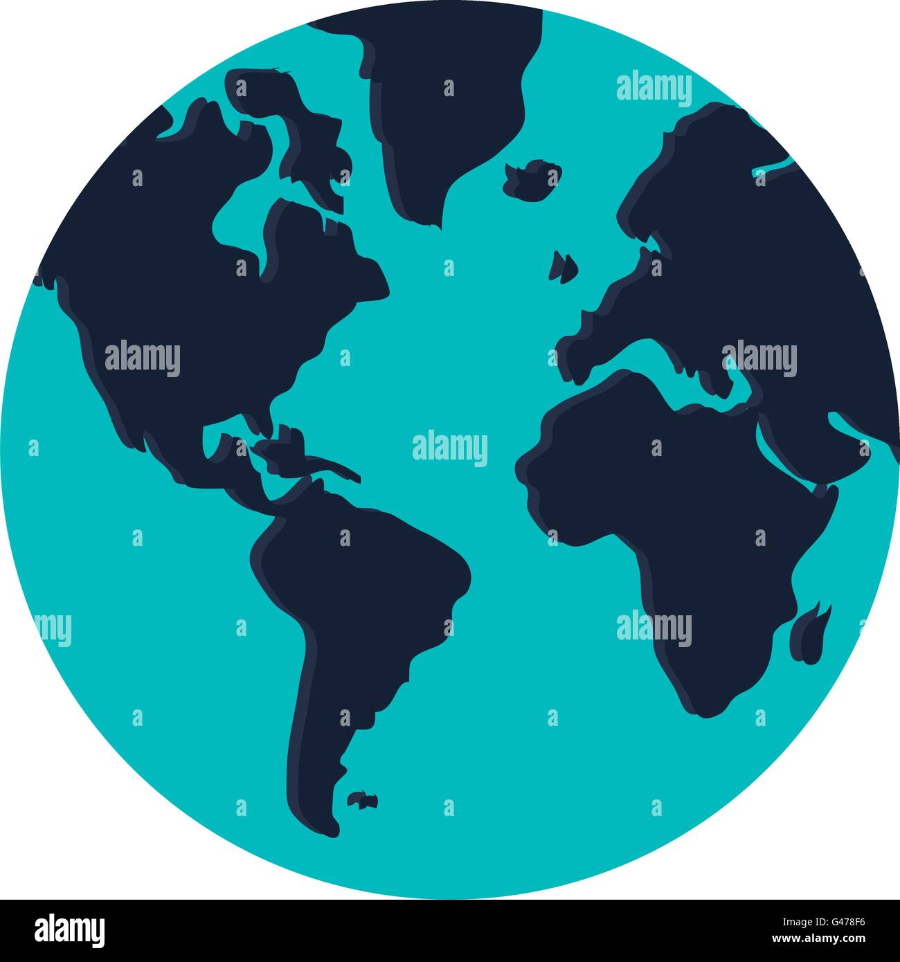 planet earth , Vector illustration Stock Vector Image & Art - Alamy