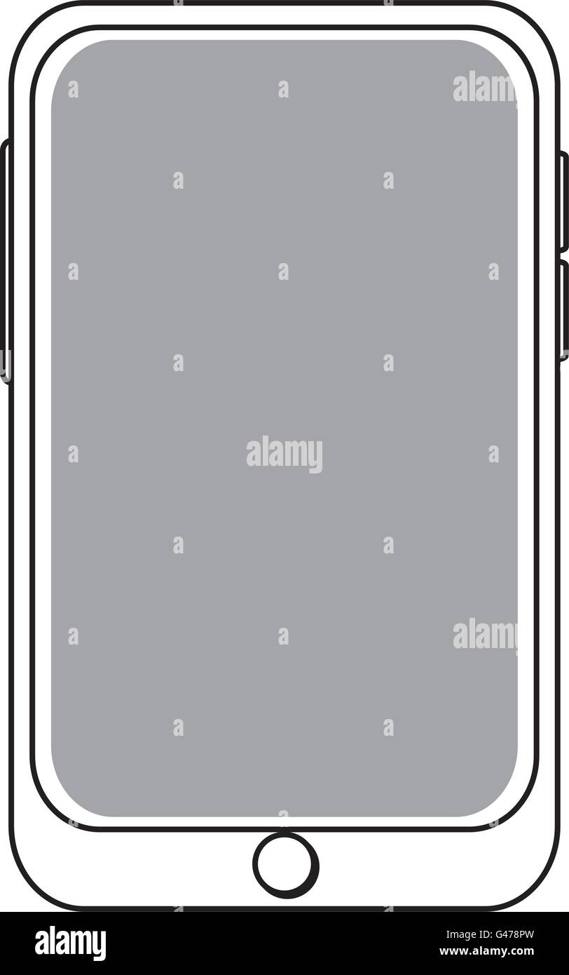 cellphone or tablet , Vector illustration Stock Vector Image & Art - Alamy