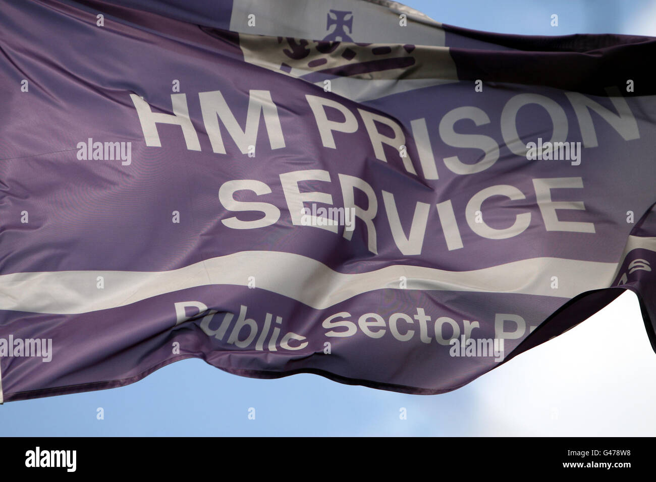 Hm prison service flag hi-res stock photography and images - Alamy
