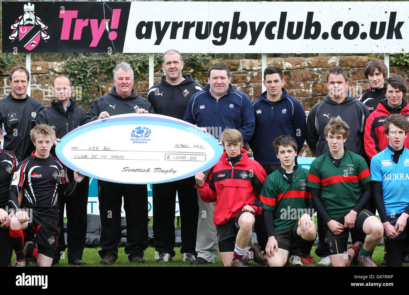 Ayr rugby club hi-res stock photography and images - Alamy