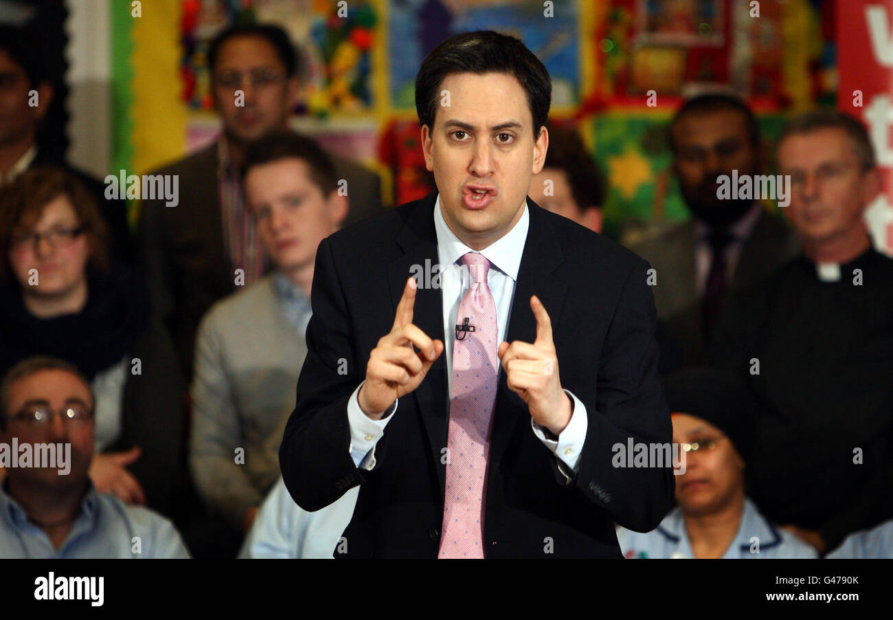 Labour launch local elections campaign Stock Photo - Alamy