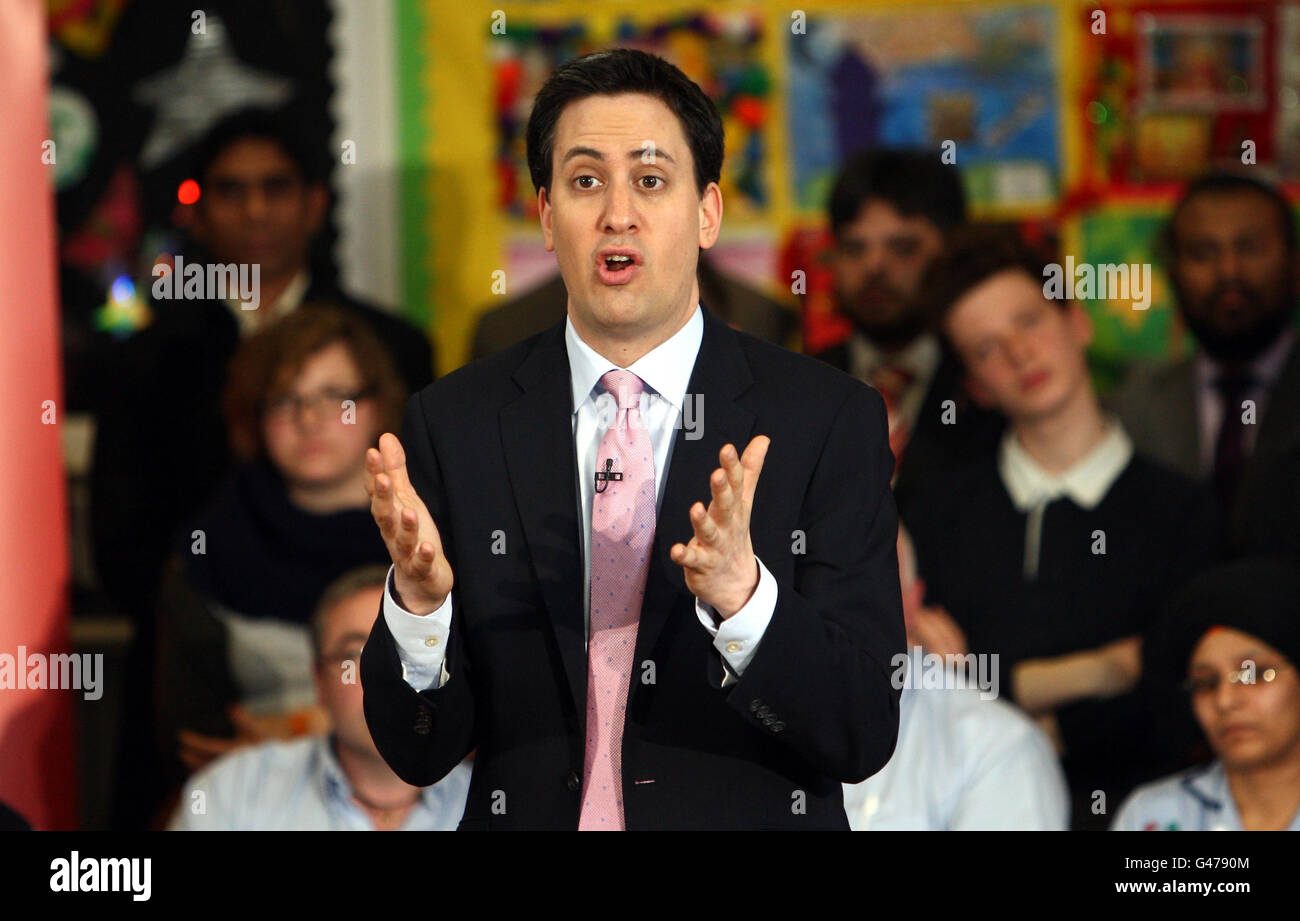 Labour launch local elections campaign Stock Photo - Alamy