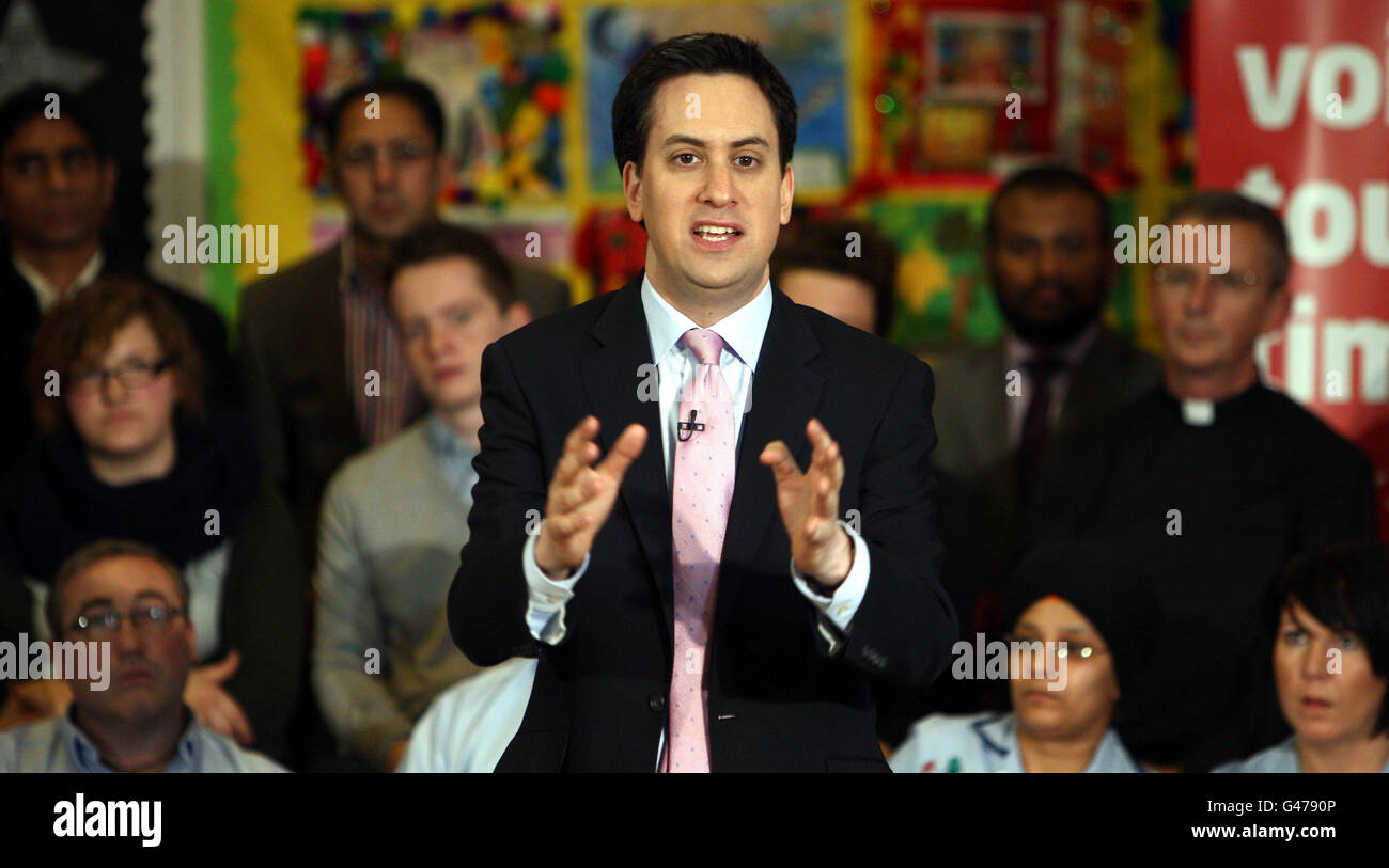 Labour launch local elections campaign Stock Photo - Alamy